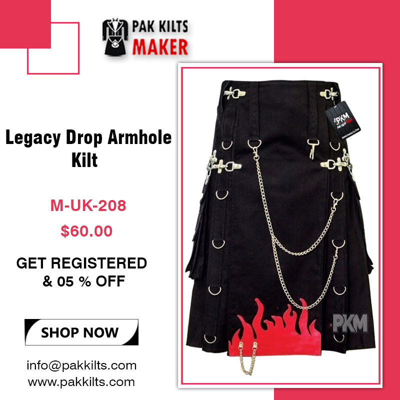 Legacy Drop Armhole Kilt - Pak Kilts Maker